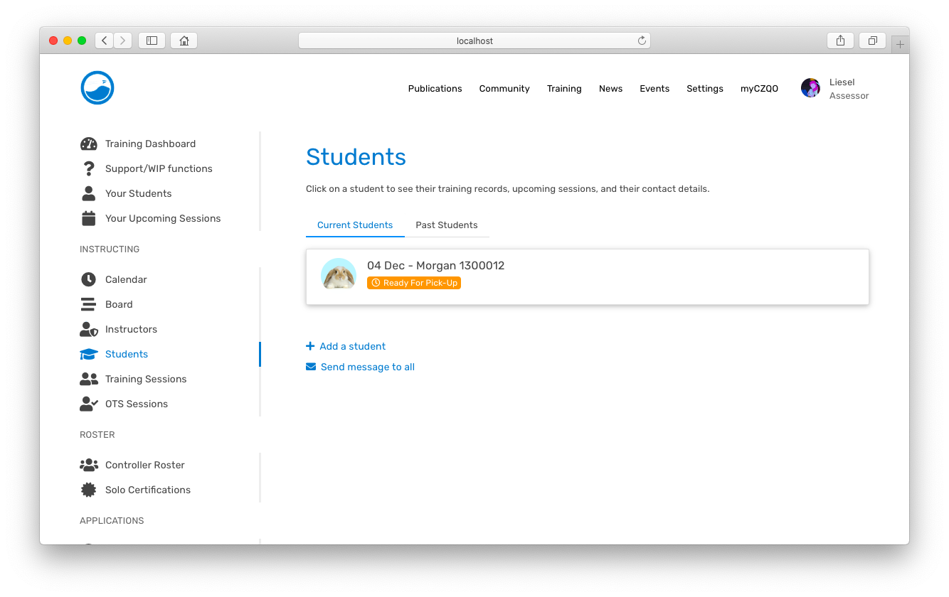 Training admin guide - Gander OCA Knowledge Base